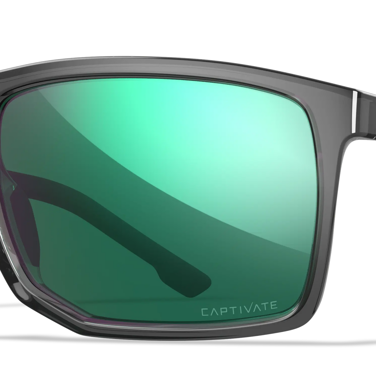 Wiley X WX Axe CAPTIVATE™ Polarized Green Mirror - Polisprylar.se ...