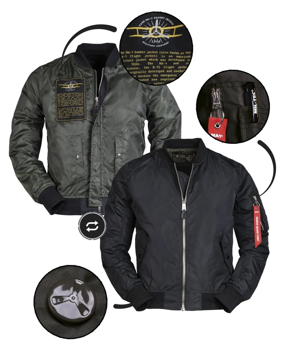 Mil-Tec Summer Flight Jacket – Polisprylar.se